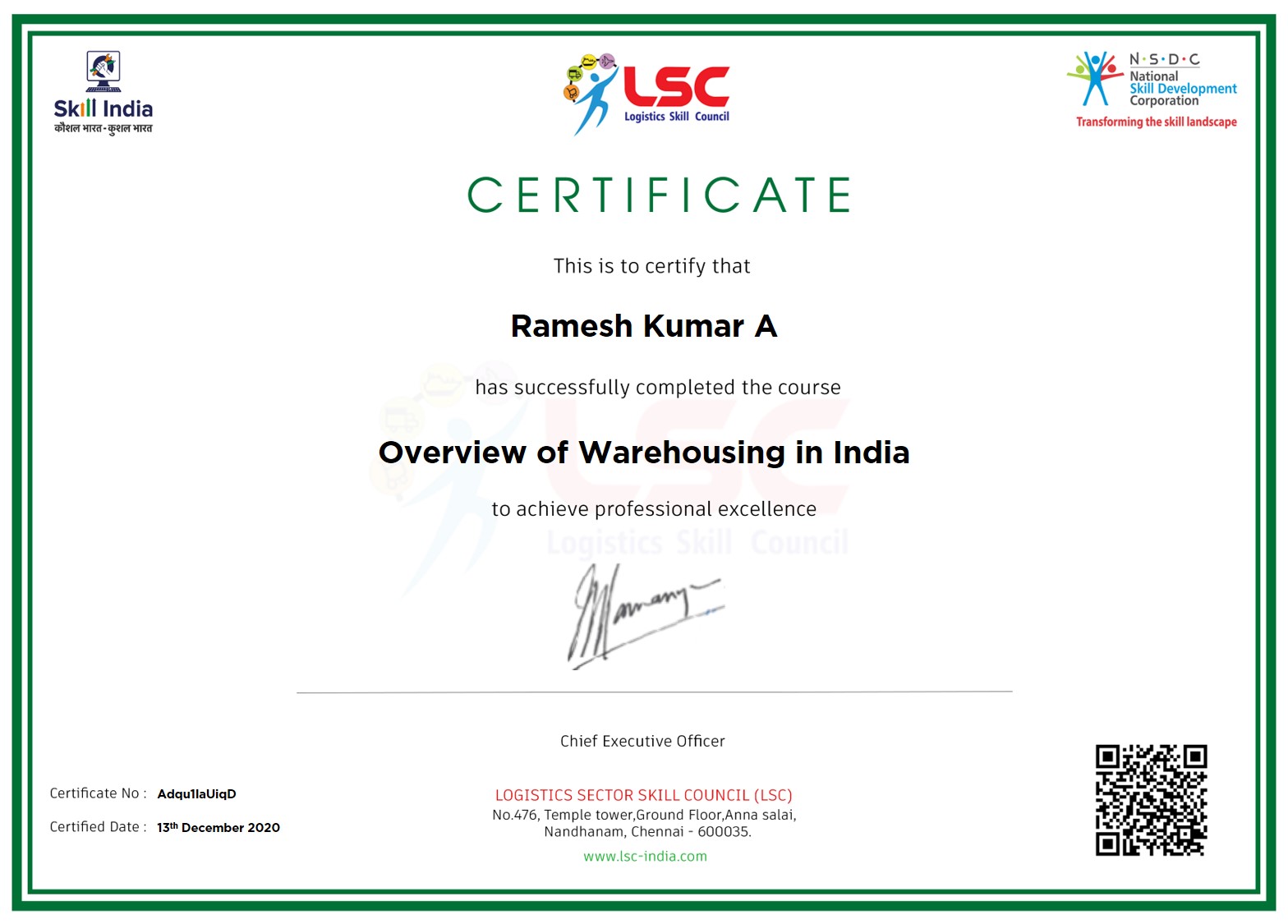 Short Term Training - Course | LSC